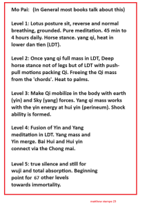 Mo’ Pai Nei gong: Mo Tzu’s kung fu to Chang San Feng (Legend) – Yongnian Tai Chi